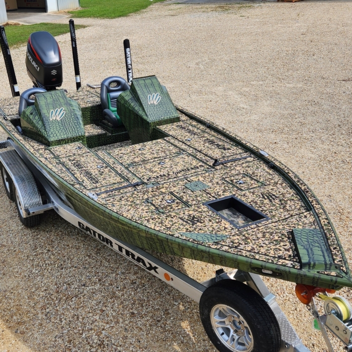 Strike Series Bass Boat Side Console - Gator Trax Boats